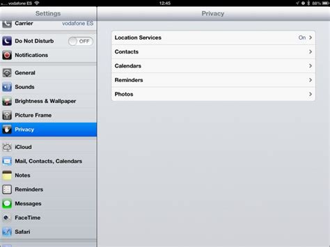 More Ios 6 Features New Privacy Settings Share Widgets Revamped