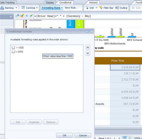 Color Scales Based On Values In Webi 4 0 Sap Community