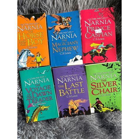 Cs Lewis Books Series Chronicles Of Narnia Shopee Philippines