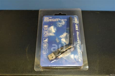 USB 2.0 мини mini Wi-Fi вай фай адаптер adapter SWF-3S4T с антенной ...