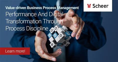 building an organization for value driven bpm scheer americas