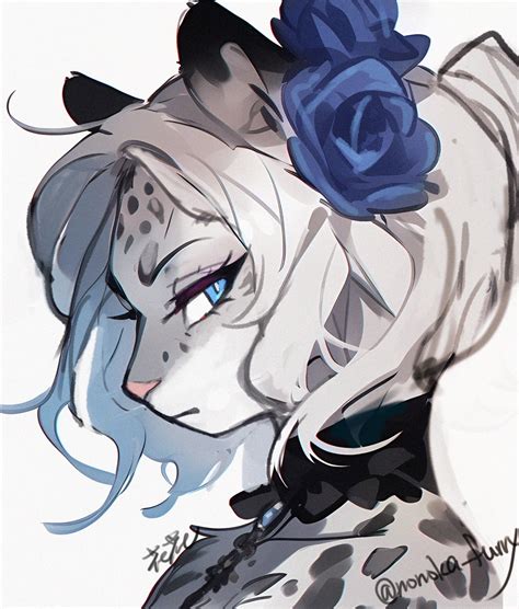 Furry Snow Leopard Furry F Furry Feline Furry Art Furry