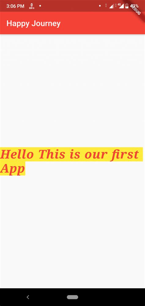 How To Add Text Widget In Flutter Using Dart Packages