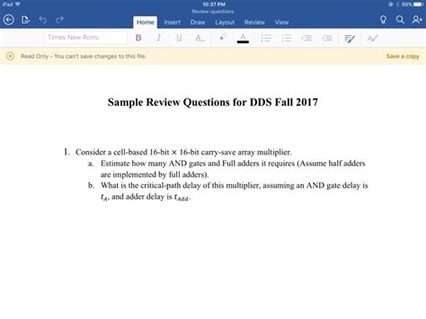 Solved iPad令 10 37 PM Review questions Home Insert Draw Chegg com