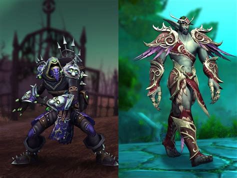 Heritage Armor Night Elf And Undead Heritage Armor In World Of Warcraft