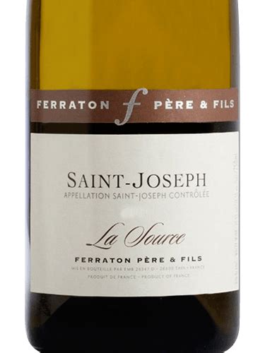 Ferraton Père And Fils Saint Joseph La Source Blanc Vivino Us