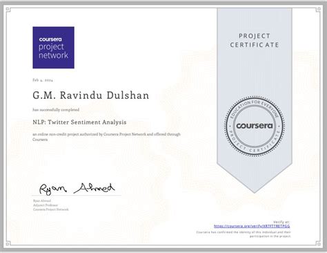 Ravindu Dulshan On Linkedin Nlp Machinelearning Datascience Coursera