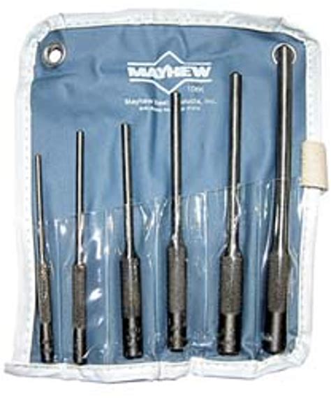 Mayhew Roll Pin Punches And Set Penn Tool Co Inc