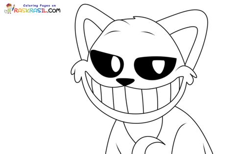 Раскраски КэтНэп Распечатать бесплатно