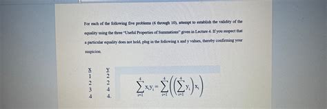 Solved For Each Of The Following Five Problems Through Chegg Com
