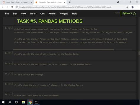Mastering Data Analysis With Pandas