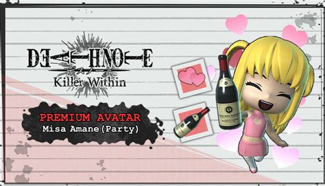 Death Note Killer Within Premium Avatar Misa Amane Party Trên Steam
