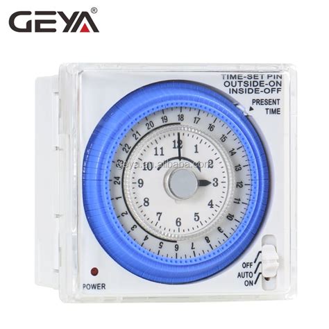 GEYA TB Mechanical Din Switch Timer V OR V Minute Adjustable Timer Manual Or