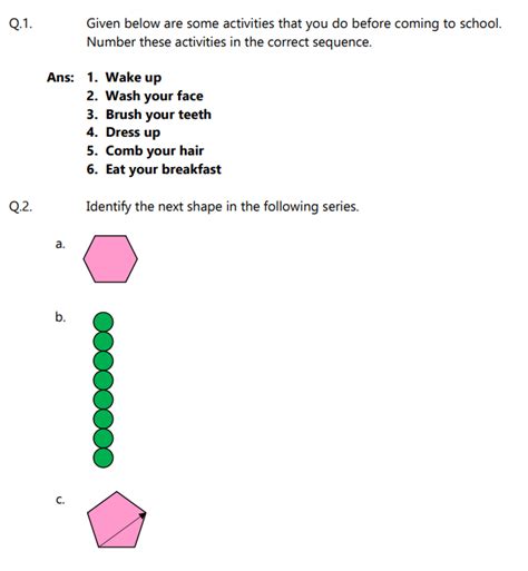 Grade 3 Subject Computer Chapter 5 Stepwise Thinking Nb Work