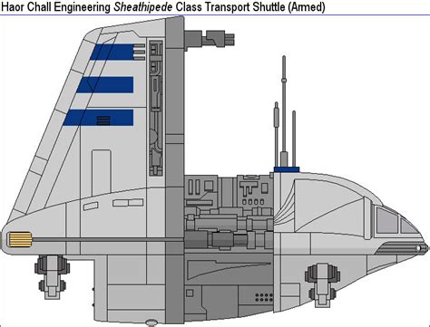 Sheathipede Class Transport Shuttle Armed By Marcusstarkiller On Deviantart