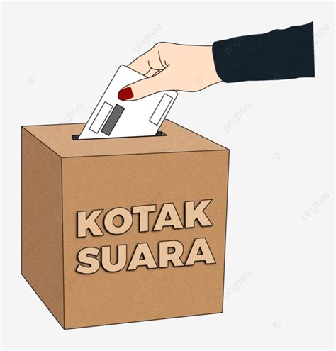 Kotak Suara Pemilu Pemilihan Kotak Suara Kotak Kardus Png Dan Vektor