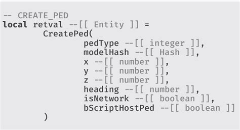 FiveM 6420 CreatePed Error Executing Native Custom Resources Issue 1966 Citizenfx