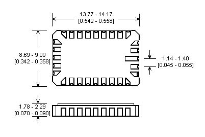 DIL28 LCC28 2 ZIF CS Programming Programmer Adapter Socket Converter