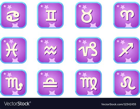 Zodiac Royalty Free Vector Image VectorStock