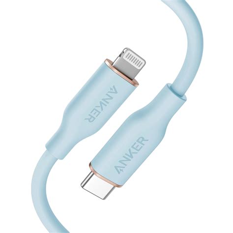 Cáp Type C to Lightning Anker PowerLine III Flow dài m A ANKER Việt Nam
