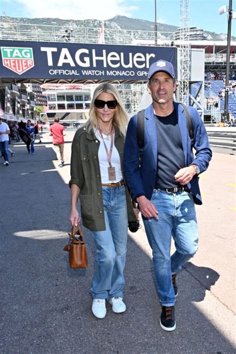 Patrick Dempsey Y Jillian Fink En El Homenaje A Ayrton Senna