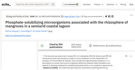 Phosphate Solubilizing Microorganisms Associated With The Rhizosphere Of Mangroves In A Semiarid