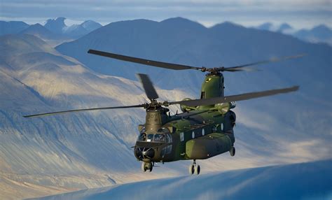 Ch 147f Chinook Aircraft Royal Canadian Air Force Canada Ca