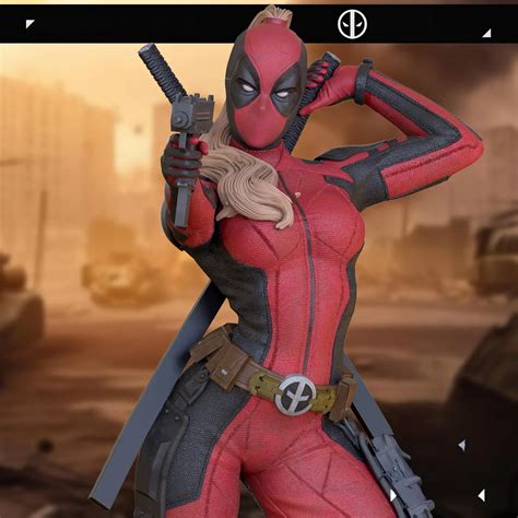 2856 Lady Deadpool Nsfw Deadpool Stl 3d Print Files My Stl