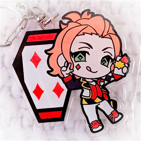 Cater Diamond Disney Twisted Wonderland Anime Chibi Acrylic Keychain