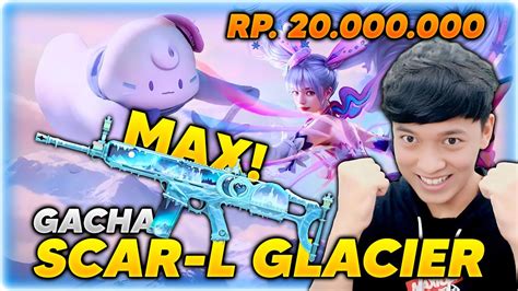 NEKAT TOP UP BORONG SKIN SCAR L GLACIER SENILAI RP WOW KEREN BANGET PUBG