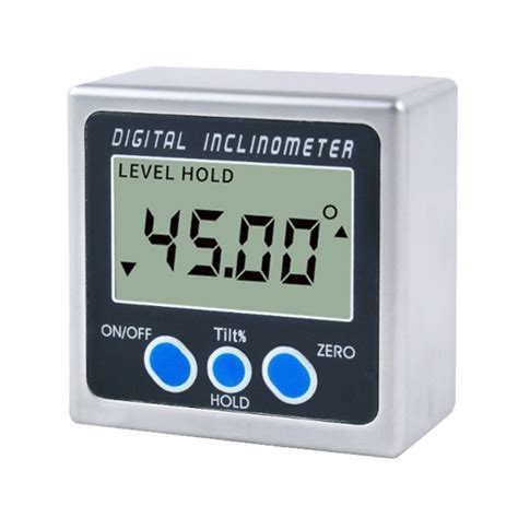 Digital Protractor With Backlight Single Axis