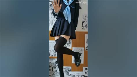 【jk制服】 甜妹or辣妹？ Jk女孩水手服穿搭分享四种丝袜の对比 过膝袜合集 哪条才最合适我？ Youtube