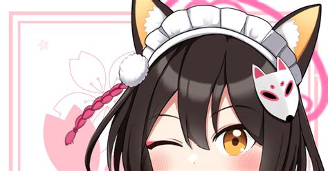 Kuda Izuna Blue Archive イズナ！ June 5th 2023 Pixiv