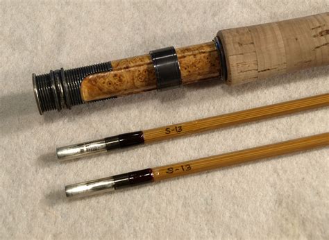 Sold Jl Bradley 83” Bamboo Fly Rod 5wt Classic Flyfishing Tackle