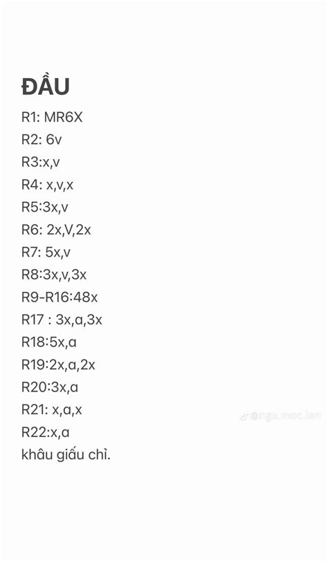 Chart Móc đầu Chú Bộ đội