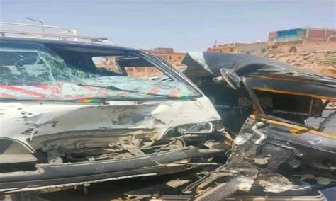 4 أشخاص في حادث مروري أعلى الطريق السياحي بـ 6 أكتوبر الأسبوع