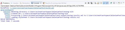 Xslt Reporting In Selenium Automation Framework With Testng Inviul