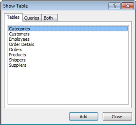 MS Access 2007 Row Source For Combo Box
