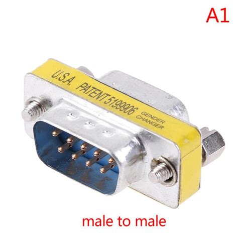 DB9 D Sub 9pin Connectors Mini Gender Changer Adapter RS232 Serial Connector Daraz Pk