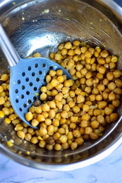 Gemischter Salat Mit Airfryer Kichererbsen Hauptsache Lecker