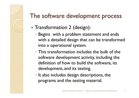 Object Oriented Systems Development Life Cycle Ppt Pdf Operating Systems Computer Software
