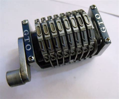 Rotary Type Numbering Machine 8digit Numbering Machine And Numerators