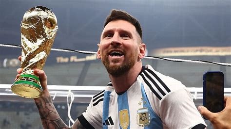 Lionel Messi rompió otro récord su publicación como campeón del mundo