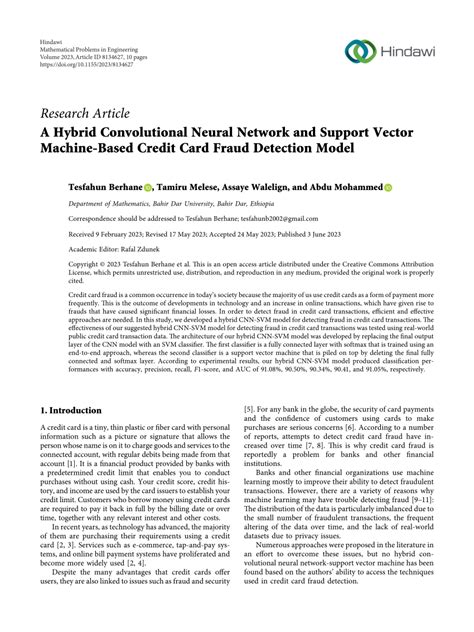 Pdf A Hybrid Convolutional Neural Network And Support Vector Machine