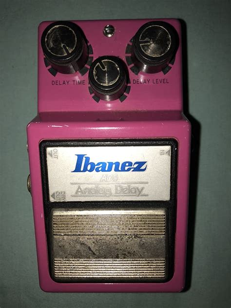 Ibanez Ad9 Analog Delay Pedal Reverb