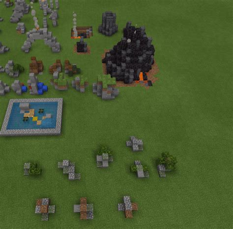 Rocks V6 130 Structures With Options Minecraft Pe Mods And Addons