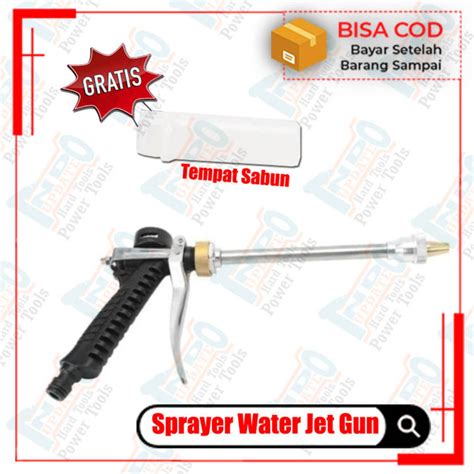 Semprotan Cuci Motor Sambungan Semprot Kran Air Sprayer Pompa Dc