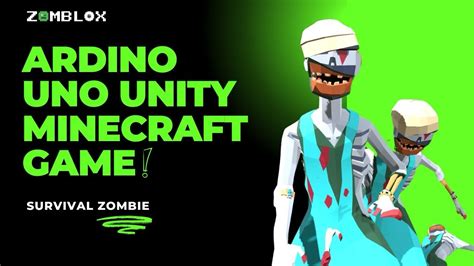 Ardino Uno Unity Minecraft Game Demo Youtube
