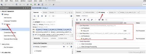 Vivado 自定义ip【基于axi总线协议】及调用vivadoip怎么自定义引脚位宽 Csdn博客