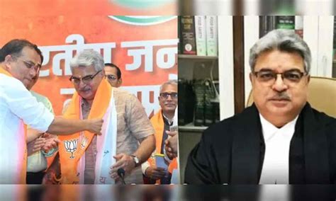 மத்தியபிரதேச உயர்நீதிமன்ற முன்னாள் நீதிபதி ஆர்யா பாஜகவில் இணைந்தார் Former Madhya Pradesh High